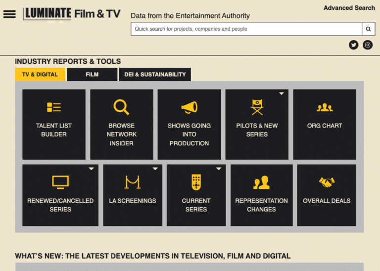 EntData | Entertainment Industry Data, Analytics & Insights